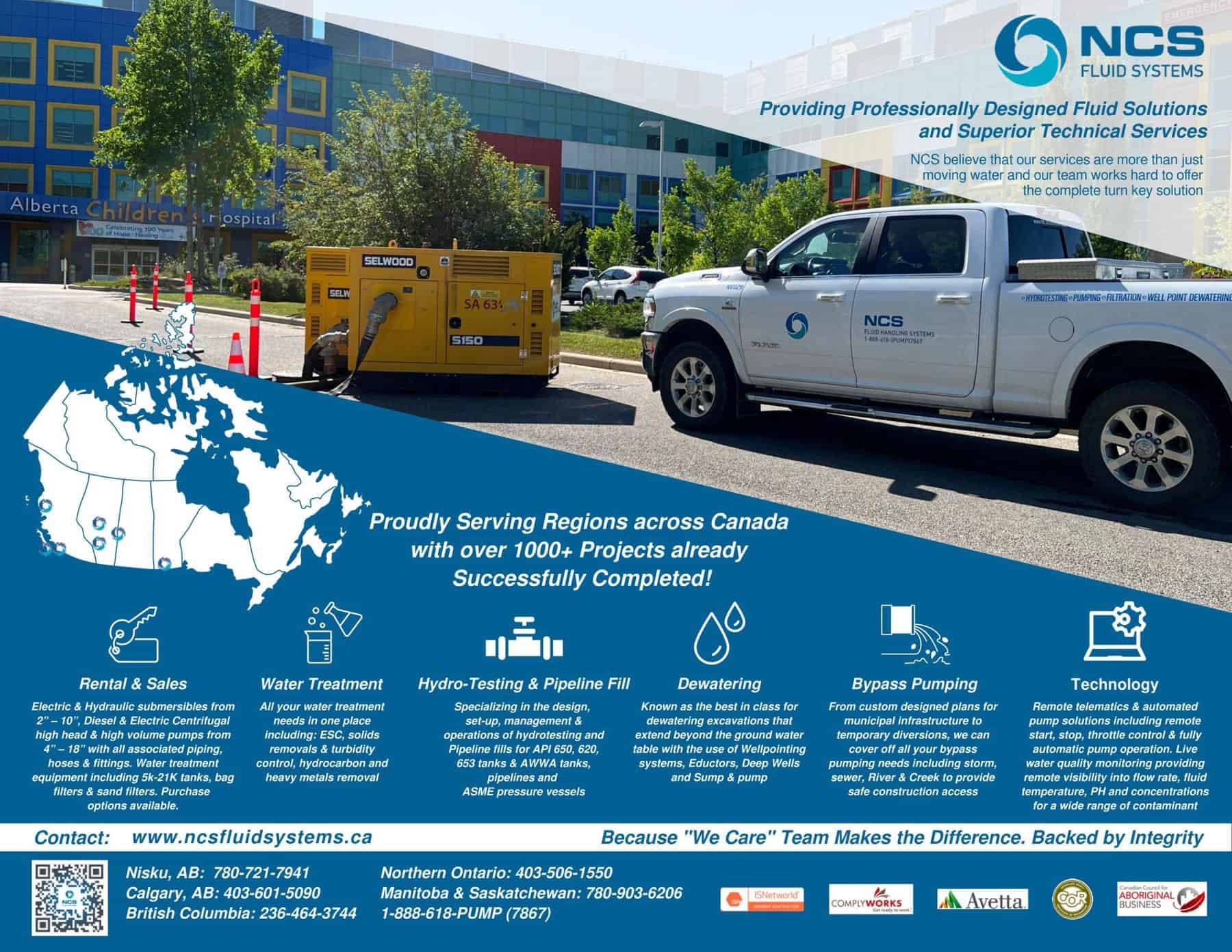 Dewatering & Fluid Services - NCS Fluid Handling Systems