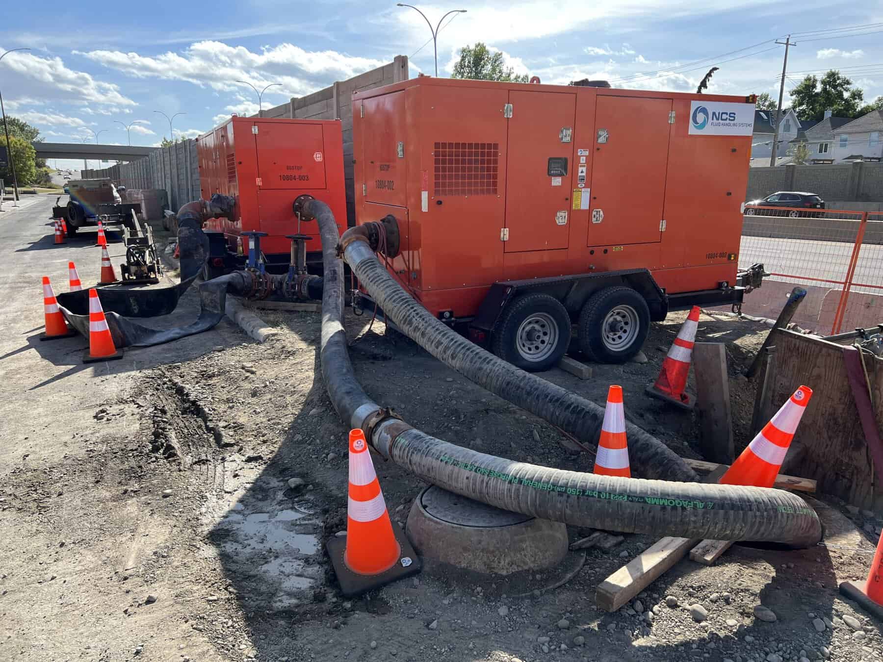 Sewer Bypass Systems - NCS Fluid Handling Systems